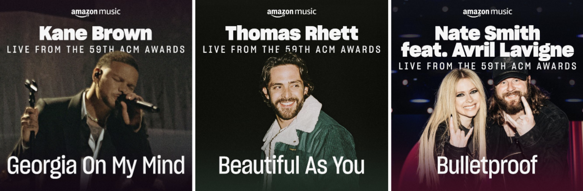 Amazon Music Releases Live Recordings from Kane Brown, Thomas Rhett ...