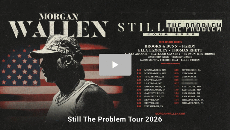 Morgan Wallen Announces Still The Problem Tour 2026 – Country Music ...